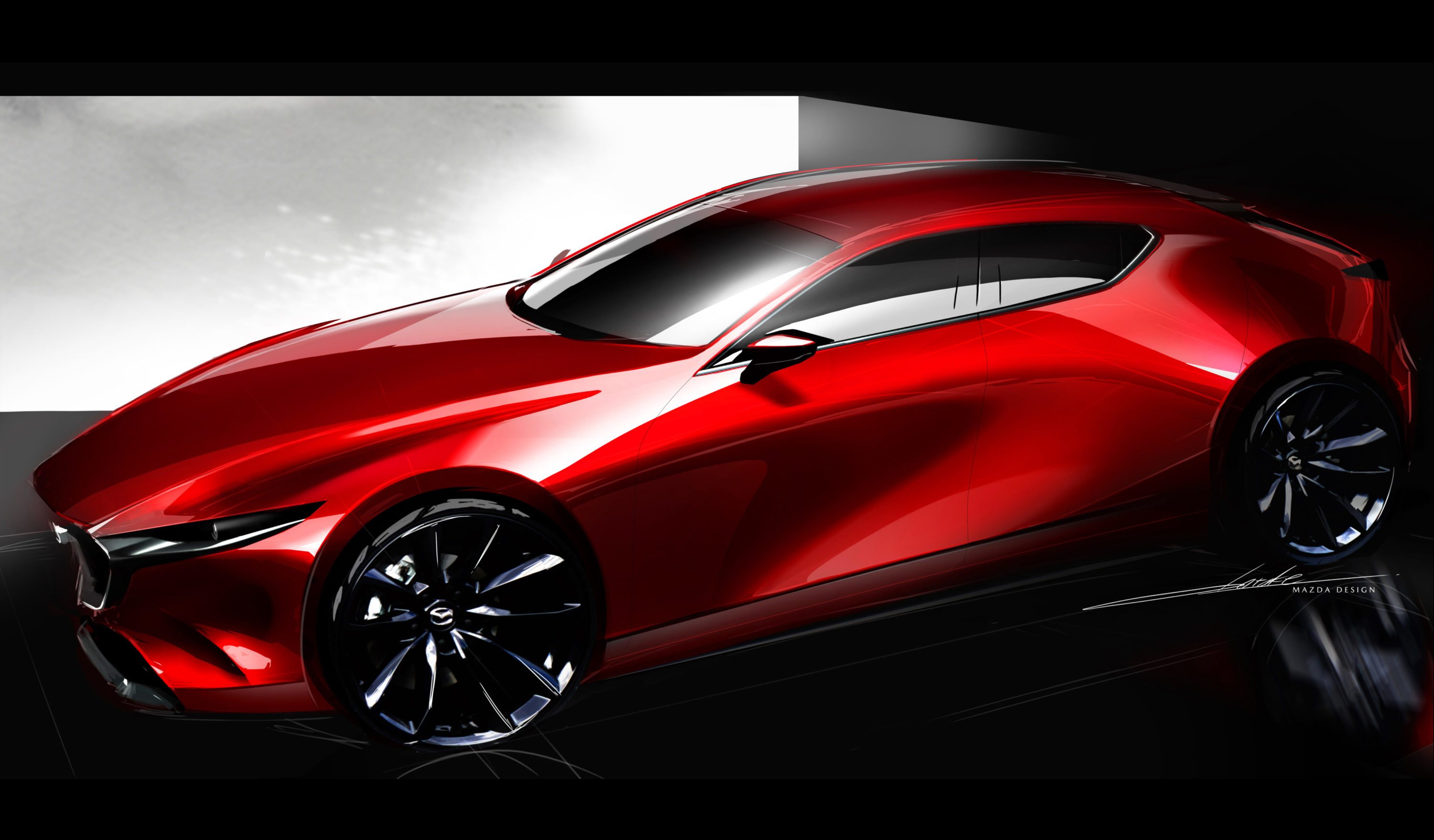 All new Mazda 3 Hatchback and Sedan at LA Auto Show - Car Design TV