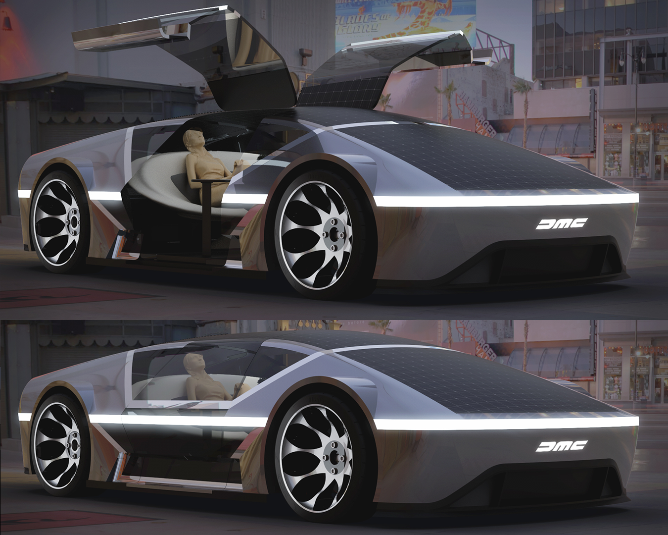 Entries For New DeLorean Challenge! - Car Design TV